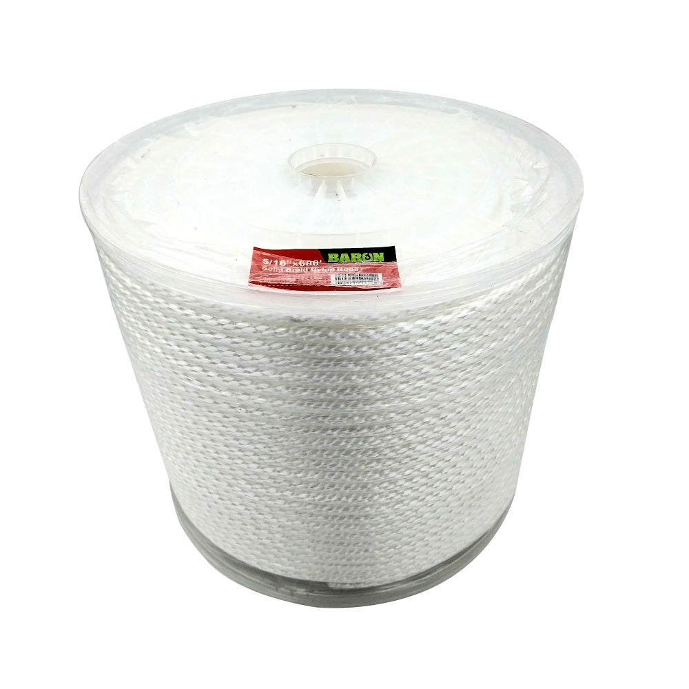 Baron 54012 Solid Braided Rope, 5/16 Inch x 600 Feet — LIfe and Home