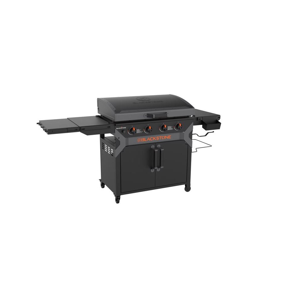 Blackstone 2309 4 Burner Outdoor Griddle with Hood, Black — LIfe and Home