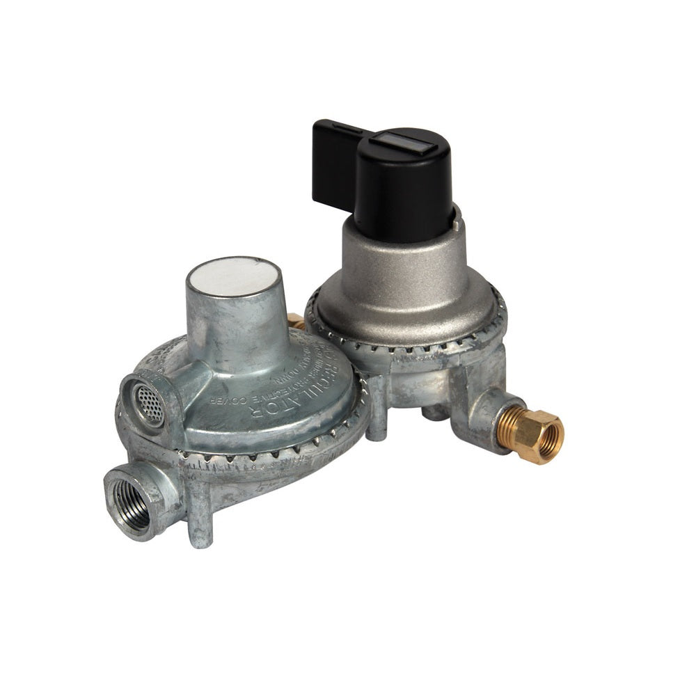 Camco 59005 Propane Double Stage Auto-Changeover Regulator — LIfe and Home