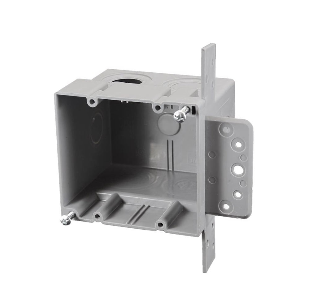 Cantex EN38DB EZ Box New Work Outlet Box, PVC — LIfe and Home