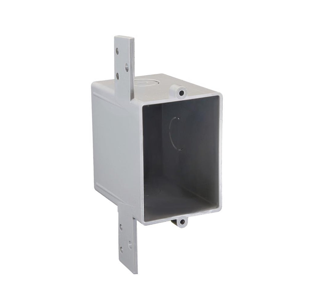 Cantex EN16SB EZ Box New Work Outlet Box, PVC — LIfe and Home