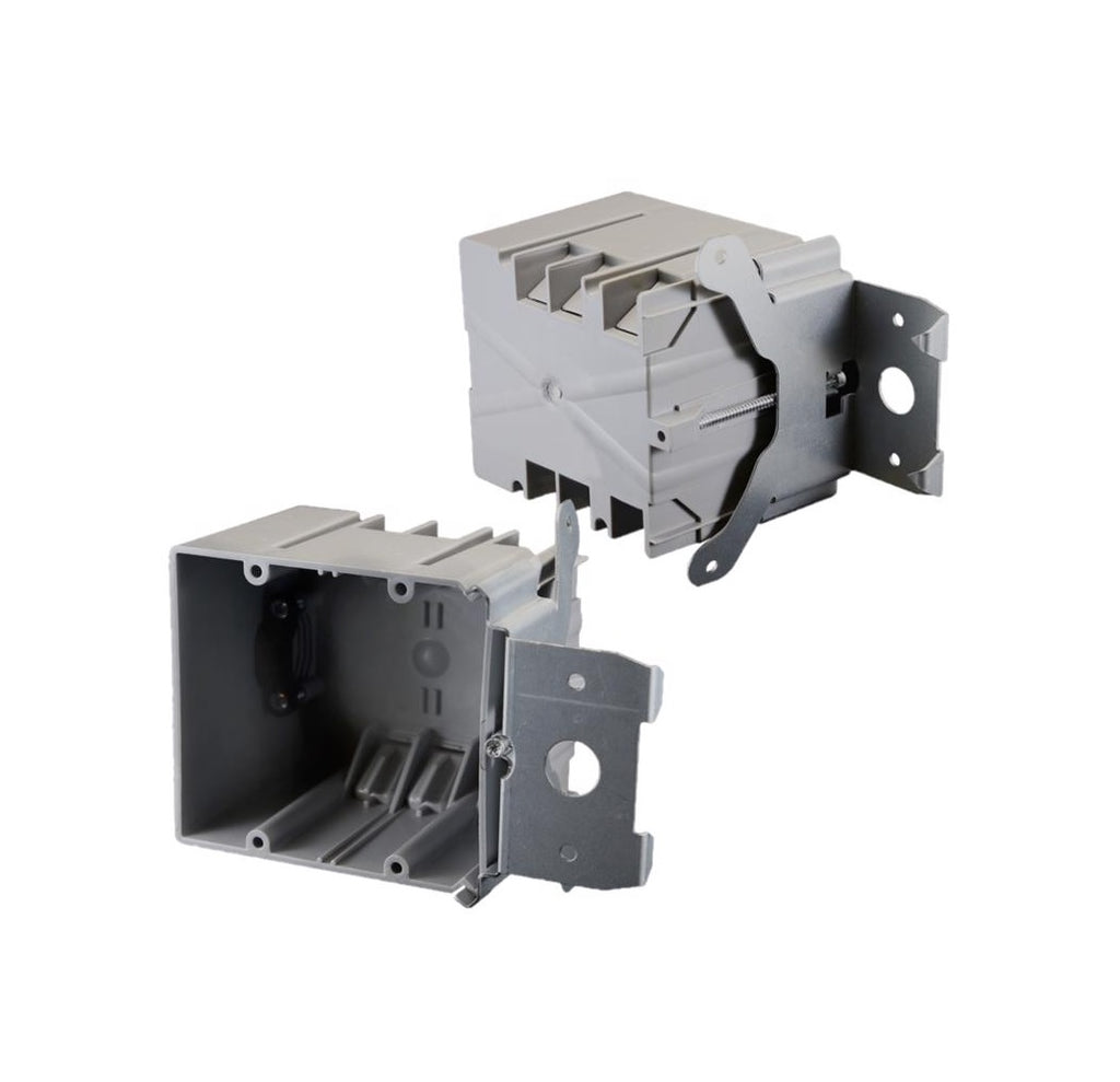 Cantex EZ34DBZ-ADJ EZ Box New and Old Work Outlet Box, PVC — LIfe and Home