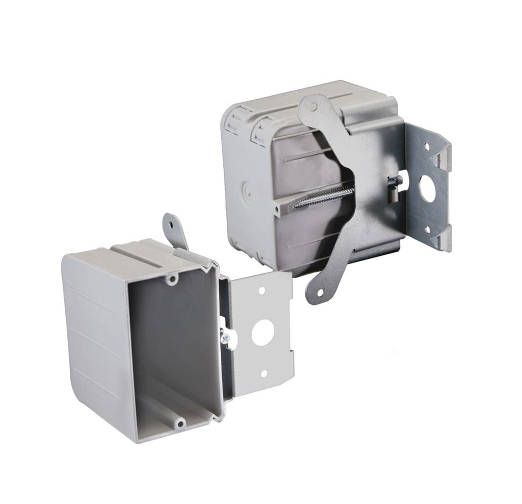 Cantex EZ21SBZ-ADJ EZ Box New and Old Work Outlet Box, PVC — LIfe and Home