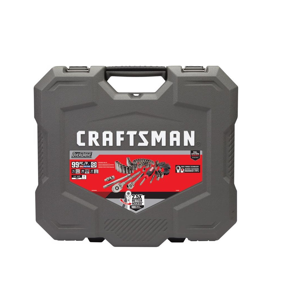 Craftsman CMMT99099 Overdrive Metric/SAE Mechanic's Tool Set — LIfe and ...