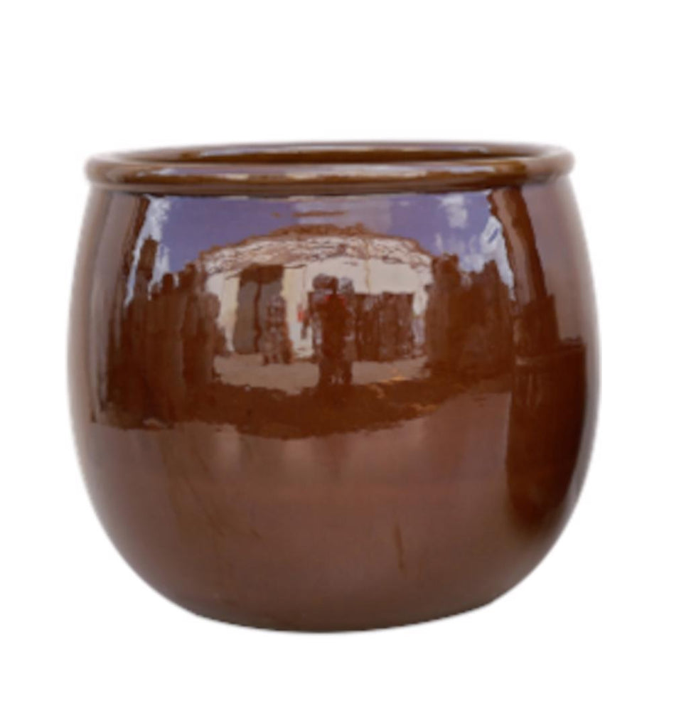 Deroma 323490NA Gracie Planter, Ceramic — LIfe and Home