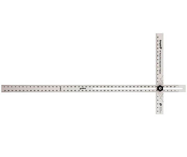 Heavy Duty Adjustable T-Square, Aluminum, Silver on sale, hand tool ...