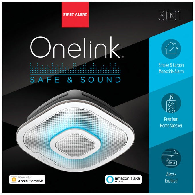 Onelink Hard-Wired Photoelectric Connected Home Smoke & CO Detector ...