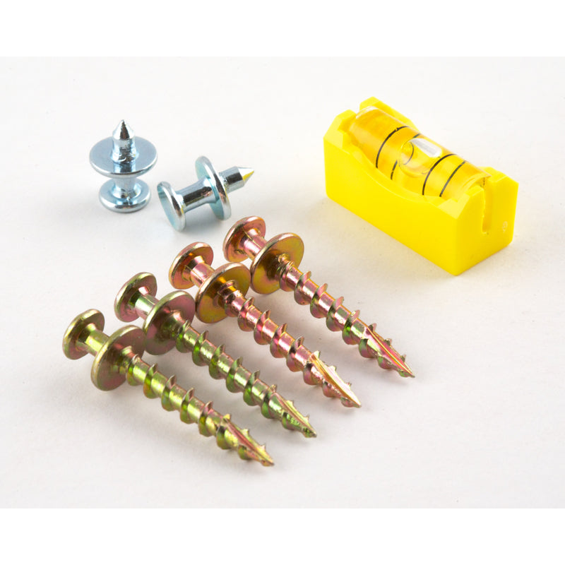 Keyhole Hanging Kit, Gold, low price, construction hardware tools for ...