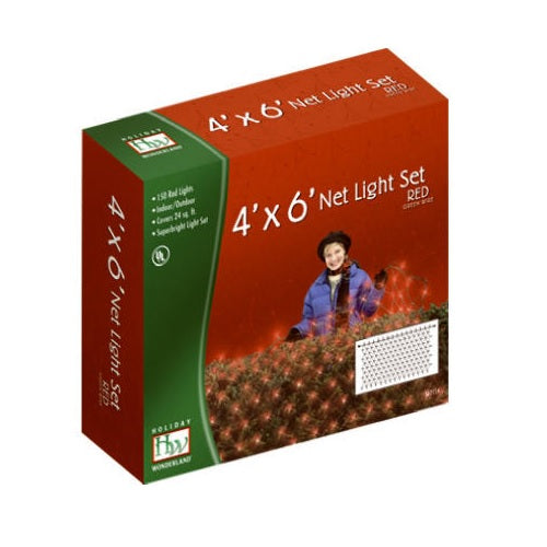Net-Style Christmas Light Set, 150 Count on sale, special holiday gift ...