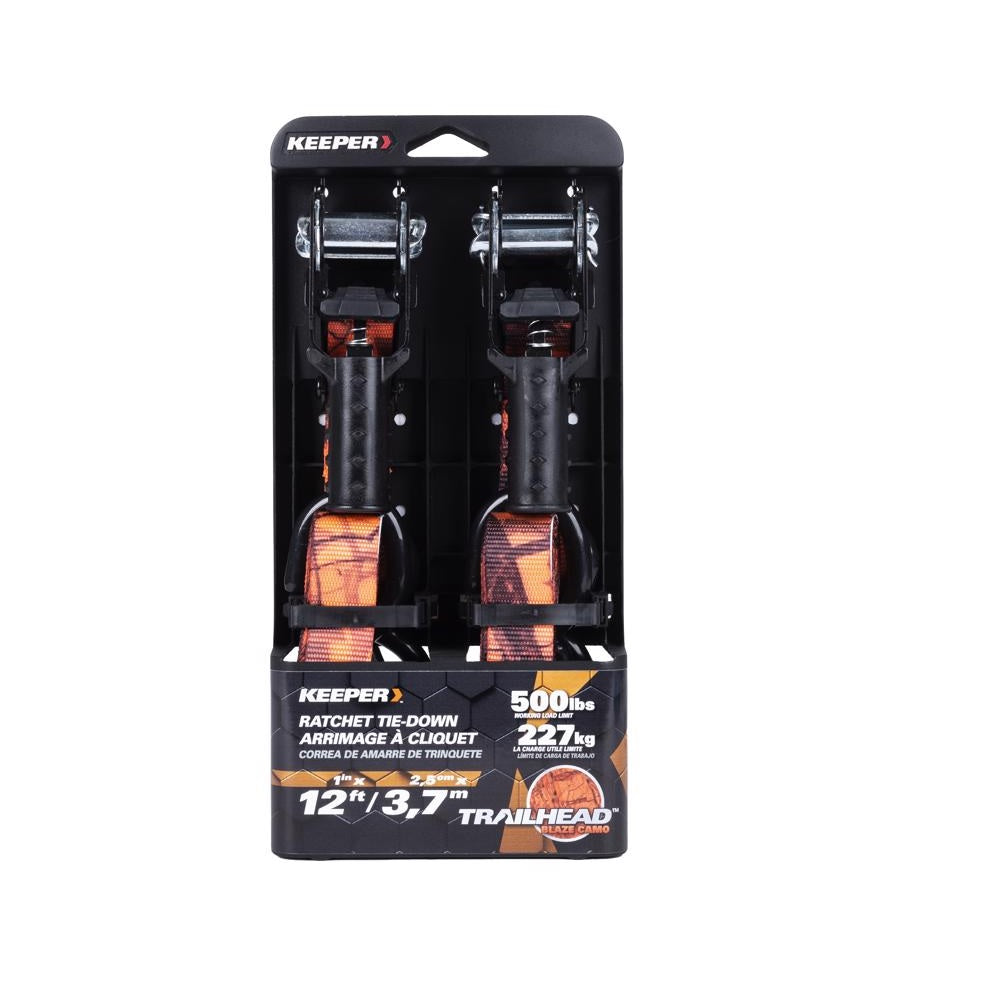 Keeper 43594 Ratchet Tie Down, 12 Feet — LIfe and Home