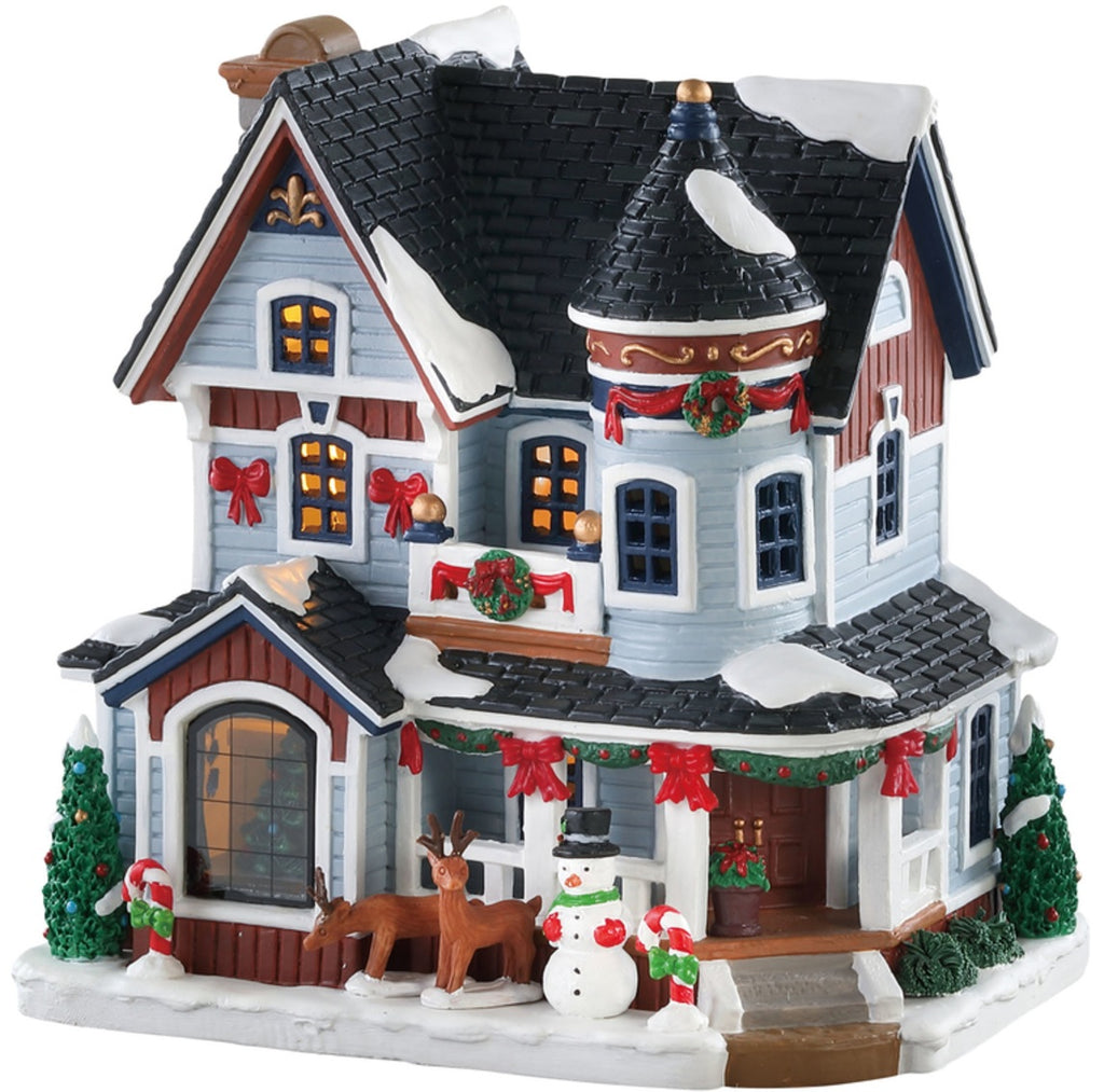 Lemax 85389 Christmas Residence Village Building, Multicolored — LIfe ...