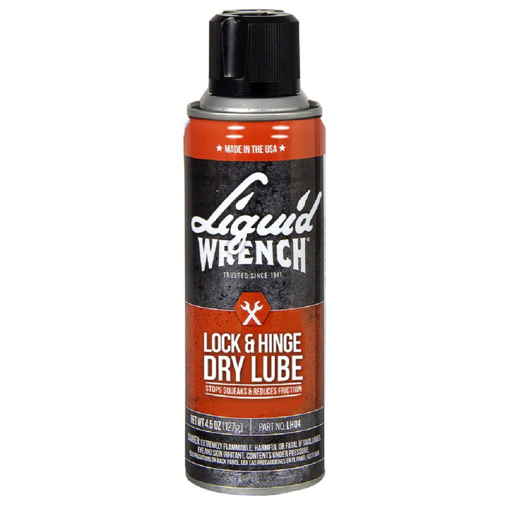 Liquid Wrench LH04 Dry Lock and Hinge Lubricant, 4.5 OZ — LIfe and Home