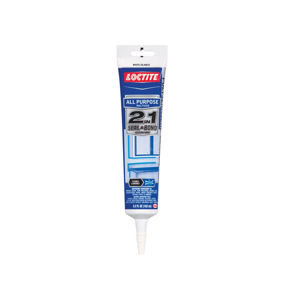 2 IN 1 Multi-Purpose Seal And Bond Caulk, 5.5 oz, low price, wall ...
