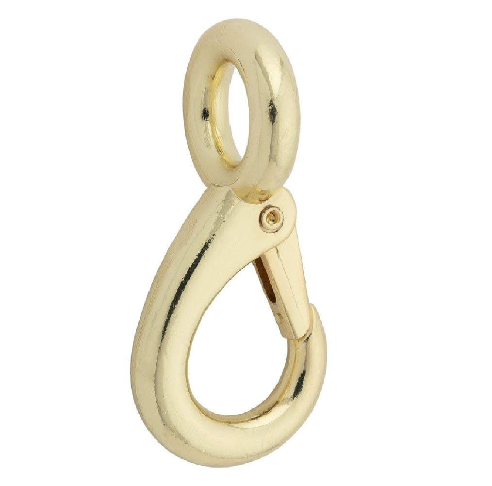 National Hardware N890-017 Boat Snap With Fixed Round Eye, Bronze ...