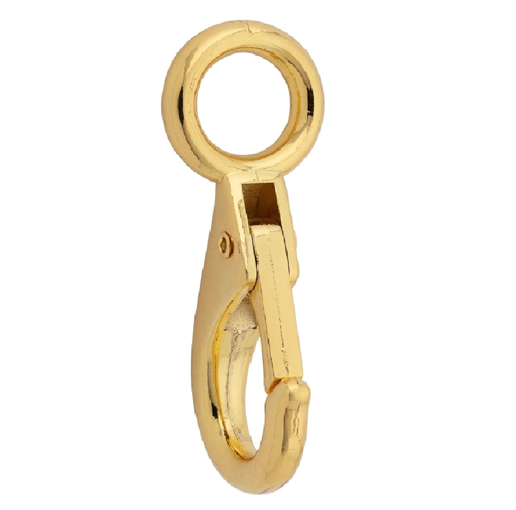 National Hardware N890-020 Boat Snap With Fixed Round Eye, Bronze ...
