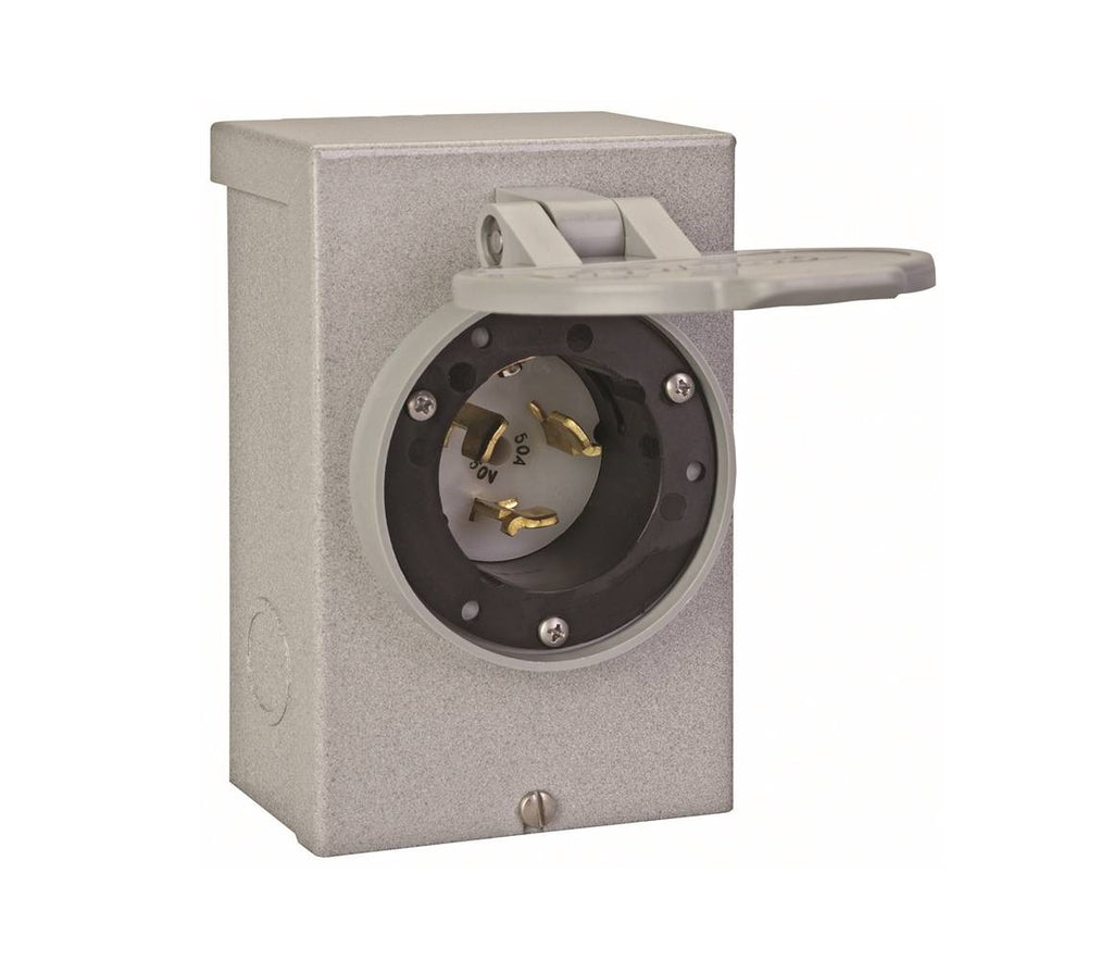 Reliance Controls PB50RC Power Inlet Box, 50 A, 125/250 V — LIfe and Home