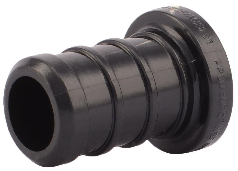 Sharkbite UP514A5 Barb Plug, 200 psi, 1/2" x 1/2", shop plumbing tools ...