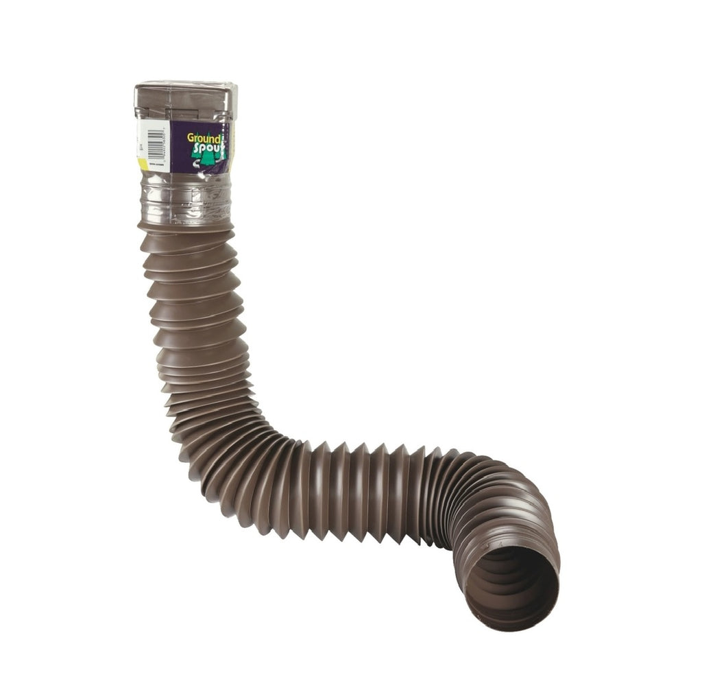 Spectra Pro Select GRNDSPTRB Downspout Extension, Plastic — LIfe and Home
