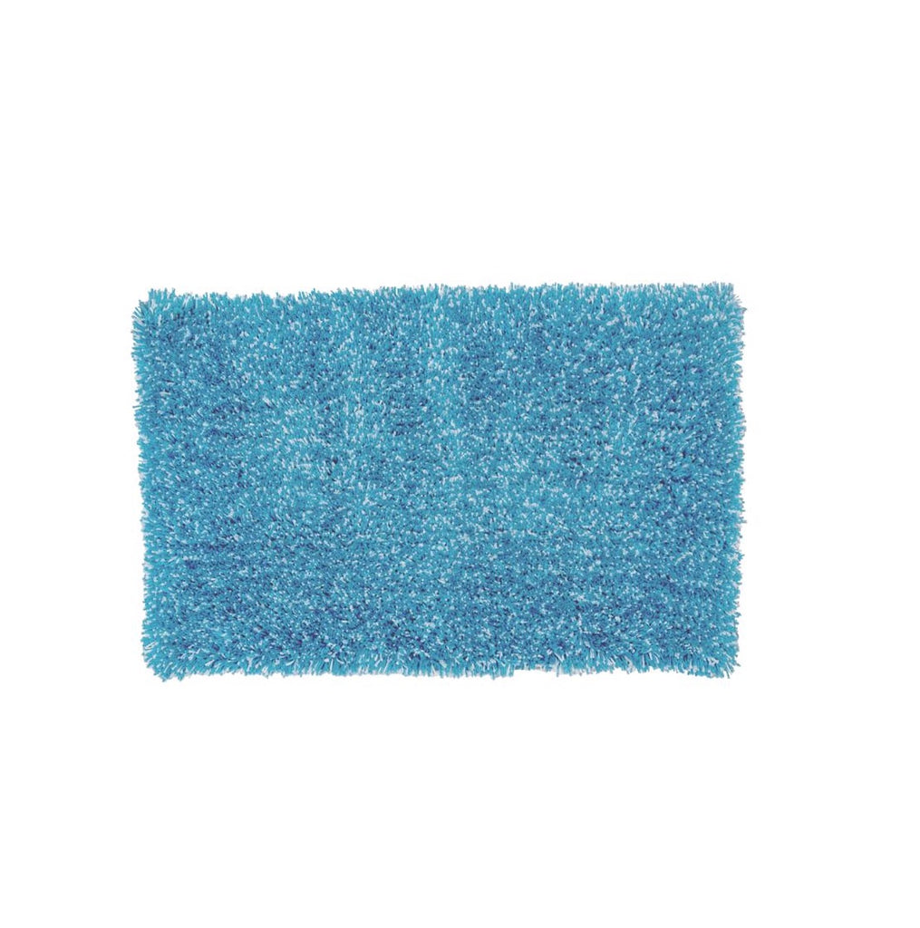 Sttelli INR-2032-PAC Intermix Rectangle Bath Rug, Blue — LIfe and Home