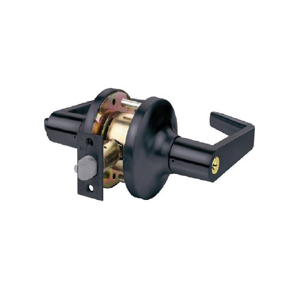 Tell CL102902 Entry Lever, Matte Black — LIfe and Home