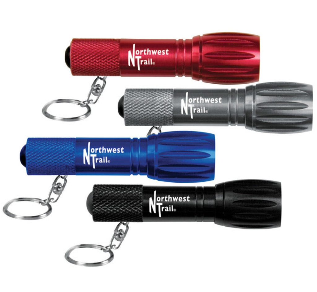 Wilmar W2375 PT Power Northwest Trail LED Flashlight With Key Ring, As ...