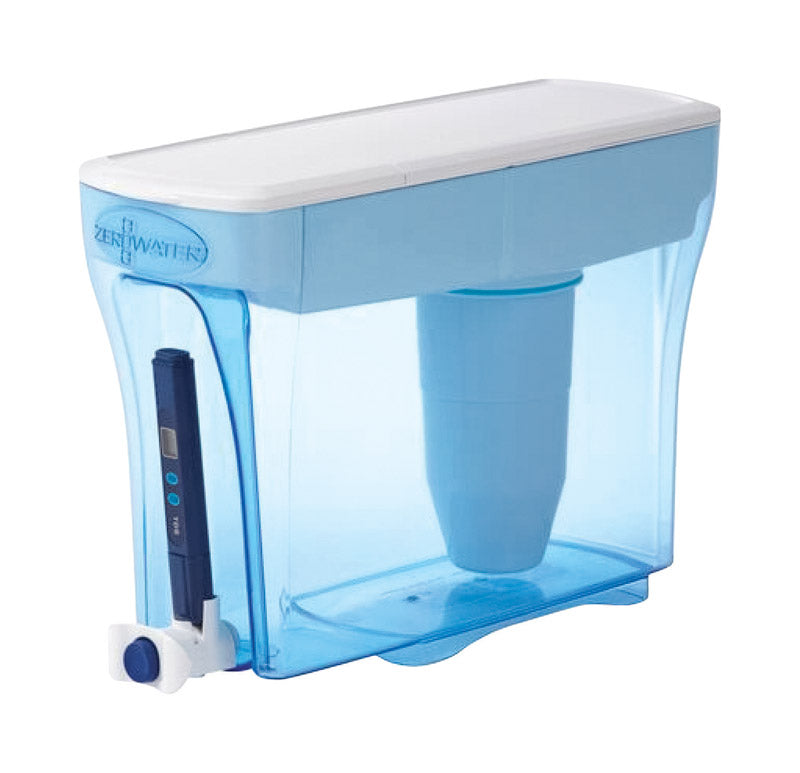 Zero Wate Ready-Pour Water Filtration Pitcher, Blue, low price ...