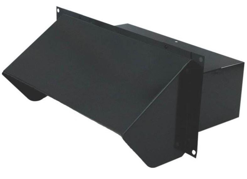 Range Hood Steel Wall Cap, Black, low price, venting & fan accessories ...