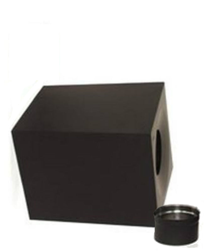 AmeriVent 6HS-RSA12 Chimney Roof Support with Adapter, 3 Wall, 6 ...