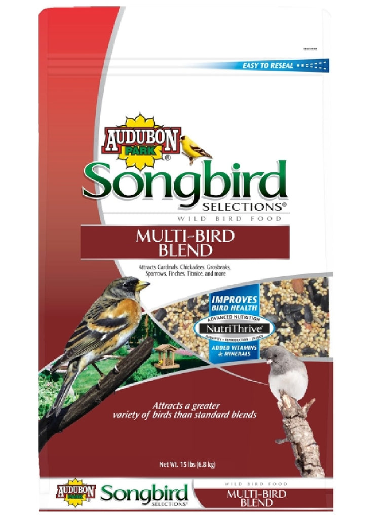 Audubon Park 11983 Songbird Multi Bird Seed, 15 Lbs — LIfe and Home