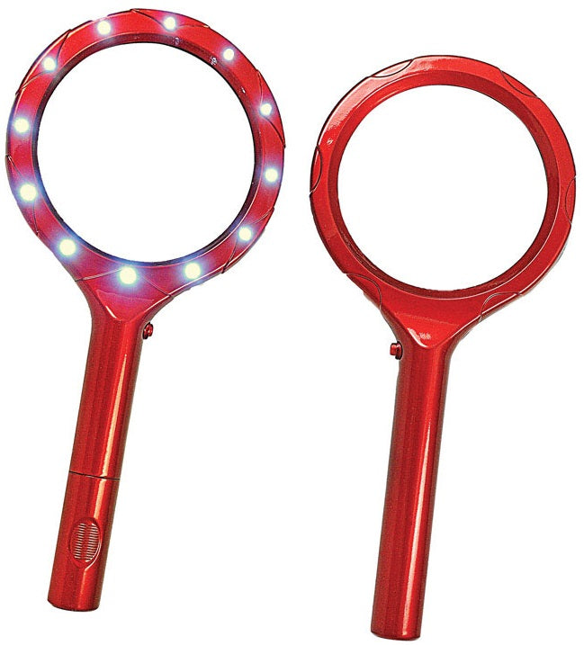 Blazing LED'z Round Magnifying Glass, low price, bulk office stationery ...