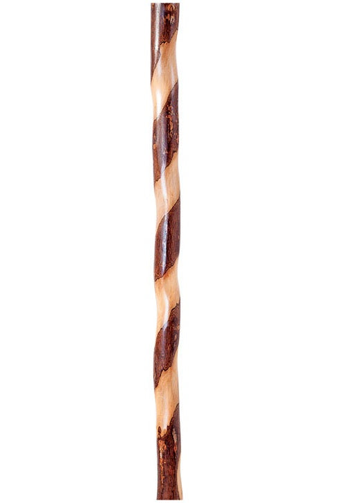 Twisted Sweet Gum Wood Walking Stick, shop bulk camping supplies at low ...