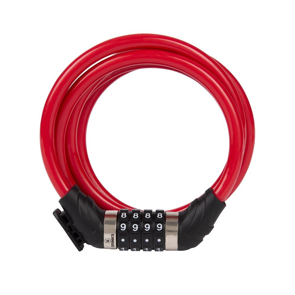 Brinks 175-38654 Cable and Lock, Assorted Colors — LIfe and Home