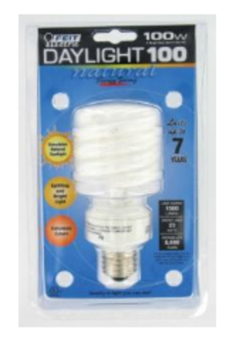 Mini Twist Compact Fluorescent Bulb 23 Watt - Daylight, low price ...