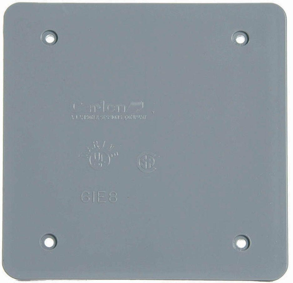 Blank Square Weatherproof Cover, 2-Gang, low price, electrical repair ...