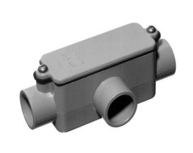 PVC Type-T Conduit Body, shop industrial electrical goods at low price ...