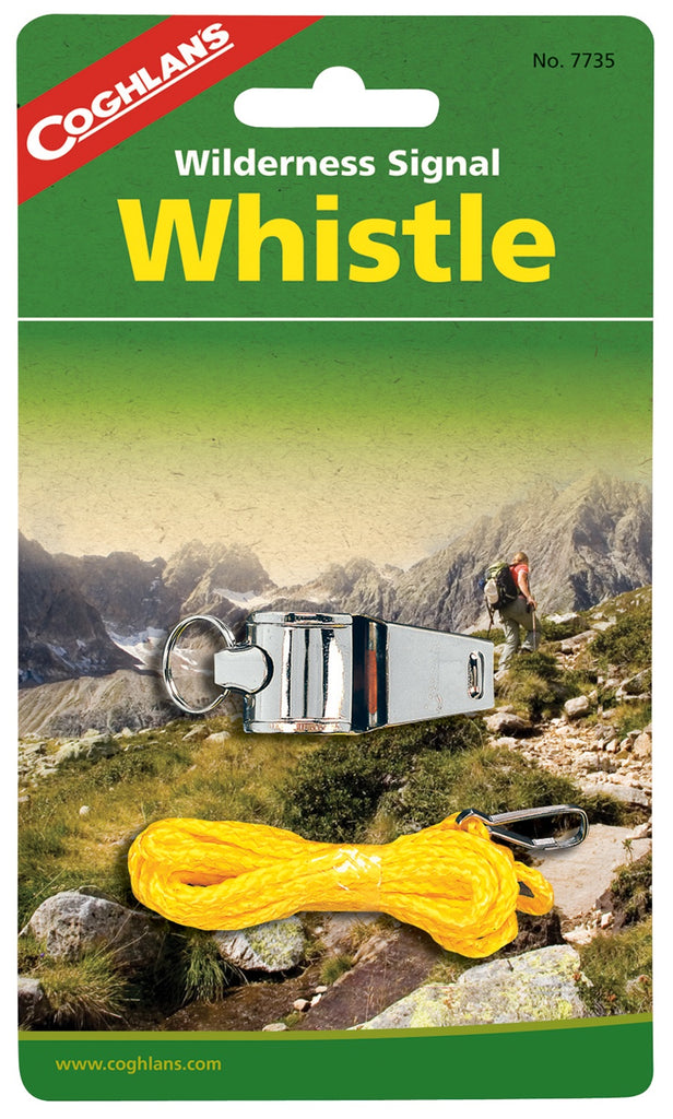 Coghlan's 7735 Wilderness Signal Whistle, Nickel Plated — LIfe and Home
