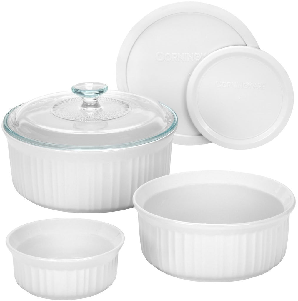 French White Bakeware Set, shop kitchen equipments & tools at low price ...