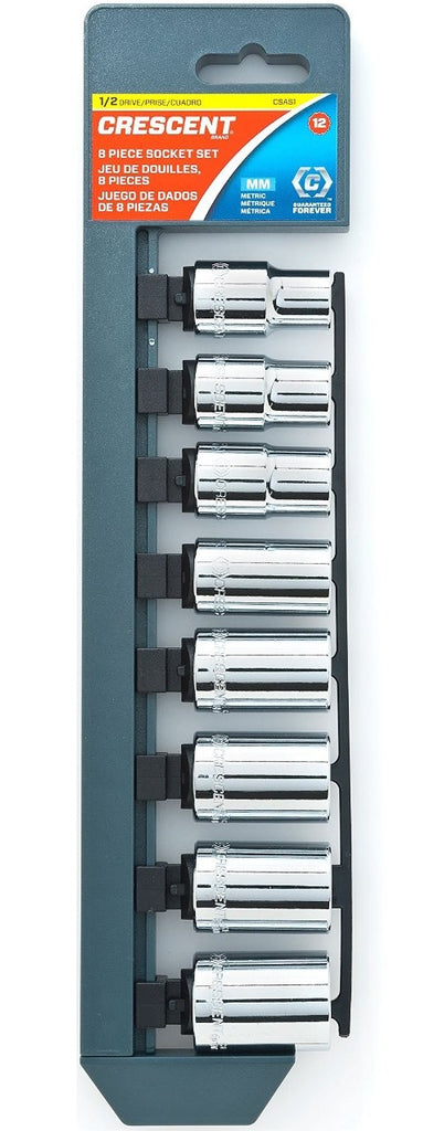 Crescent CSAS1 Metric Socket Set, 1/2" — Life and Home