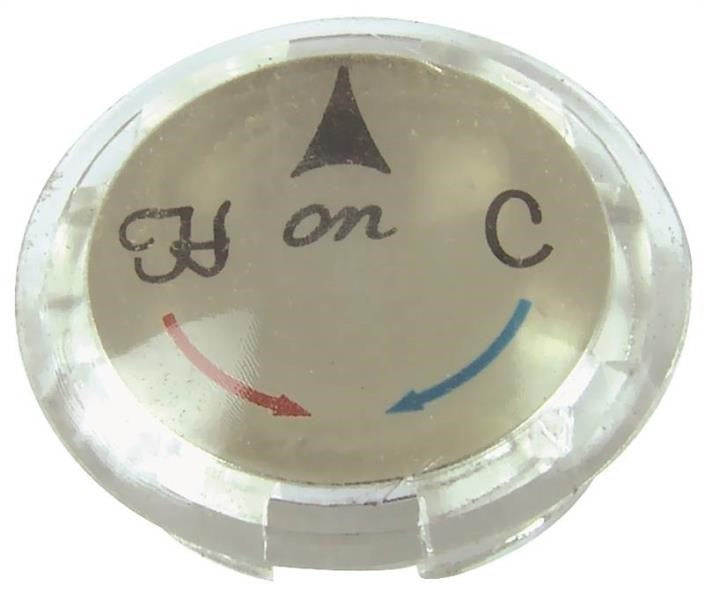 Snap-In Faucet Index Button, Acrylic, low price, plumbing replacement ...