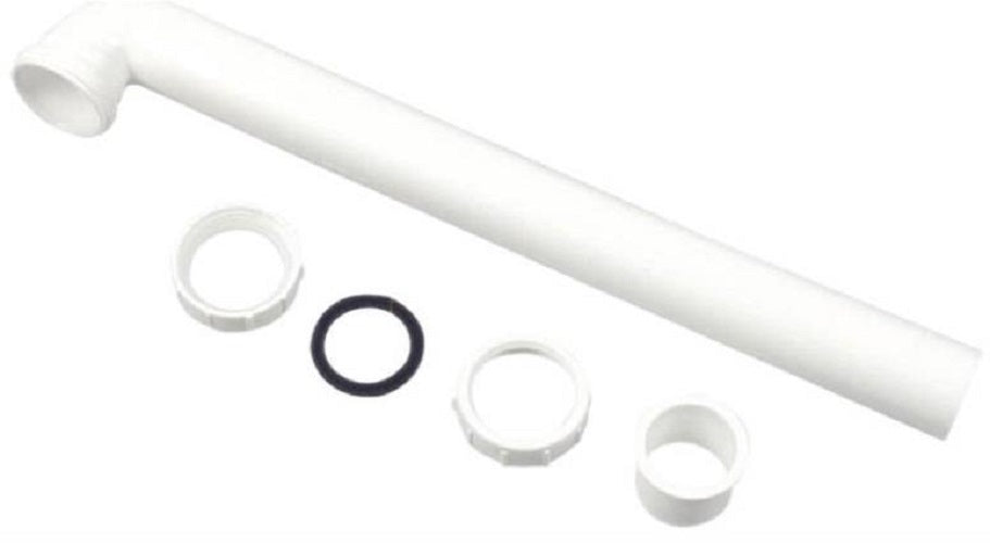 Slip Joint Waste Arm, White, shop plumbing replacement items at low ...