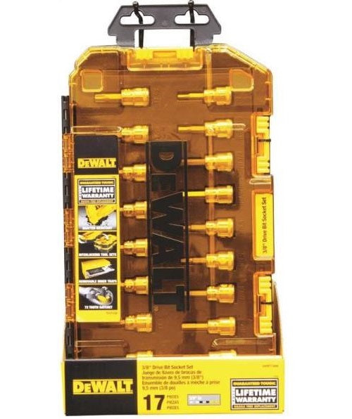 DeWalt DWMT73806 3/8" Drive Bit Socket Set, 17 piece — LIfe and Home