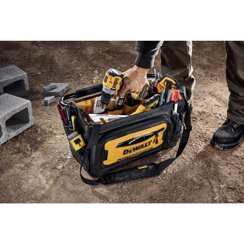 DeWalt DWST560106 Open Top Tool Tote, Black/Yellow, 36 Pockes — LIfe ...