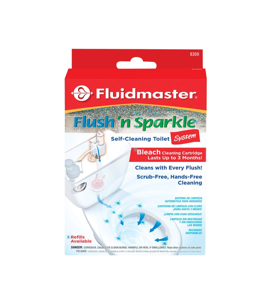 Flush'N' Sparkle Chlorine Toilet Cleaning System, low price, cleaning ...