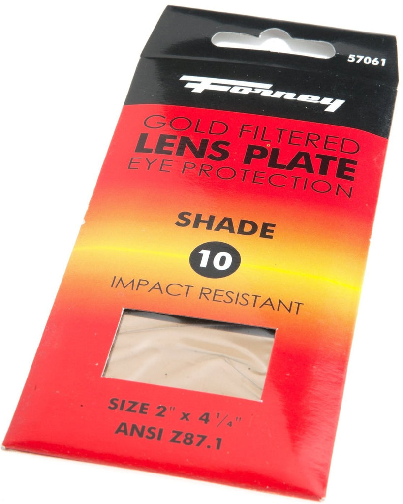 Forney 57061 Lens Replacement Gold Welding Filter,Shade-10 — LIfe and Home