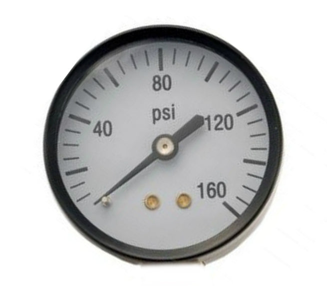 Air Line Pressure Gauge With Bottom Mount, shop electrical hand tools ...