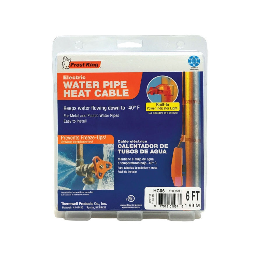 Cold Weather Valve and Pipe Heating Cable, shop plumbing repair tools ...