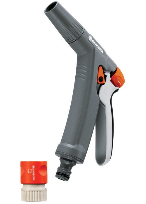 Gardena 8116 Classic Adjustable Spray Gun Nozzle, ABS Plastic — LIfe ...