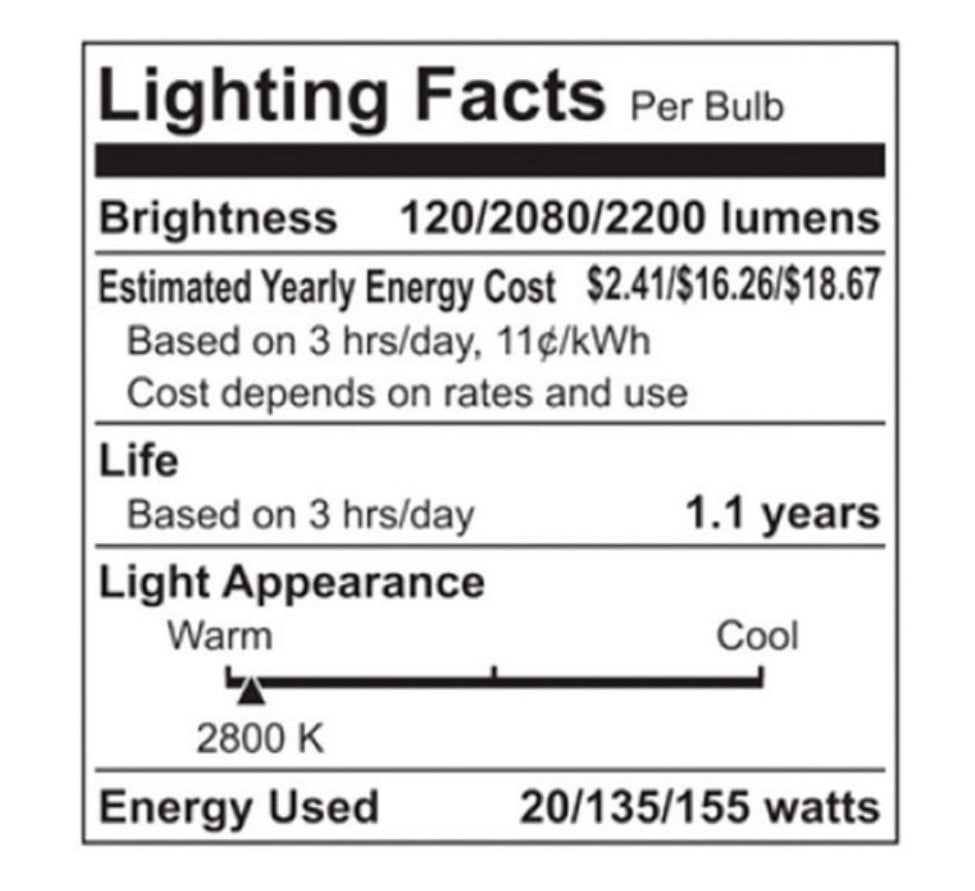 A21 Medium Base Incandescent Light Bulb, shop lighting goods & supplies ...