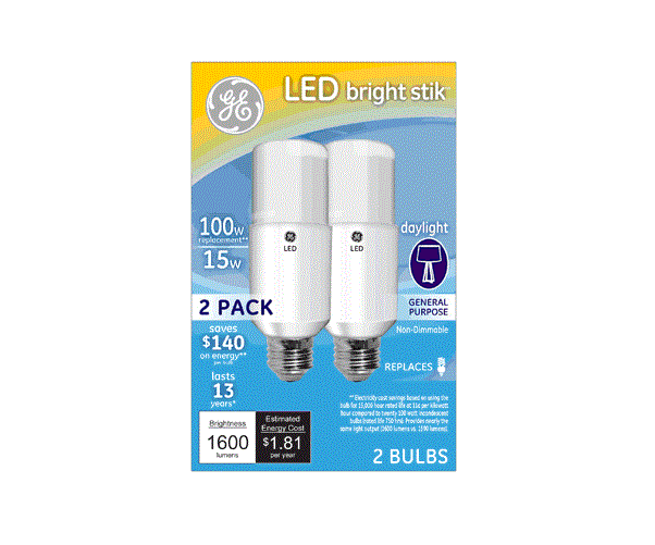 LED Bright Stik Light Bulb, Daylight on sale, lighting goods & supplies ...