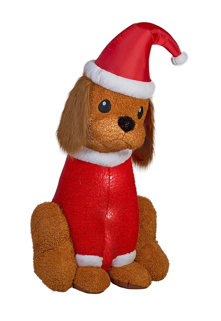 Christmas Airblown Cocker Spaniel Dog Inflatable, Fabric, low price ...